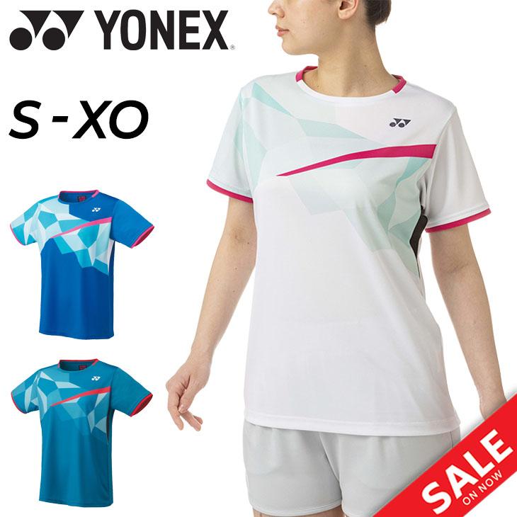 YONEX ヨネックス レディース ゲームシャツ(レギュラー) 半袖シャツ バドミントン ソフトテニス スポーツウェア Tシャツ 女性用 日本製 涼感 UVカット /20668 : WORLD ...