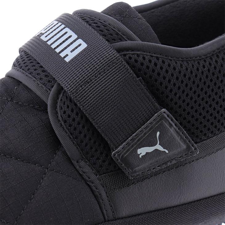 PUMA プーマ メンズ レディース スニーカー タフミッド スリッポン スリッパ シューズ ミドルカット ベルクロ 軽量 保温 ブラック 黒 ...