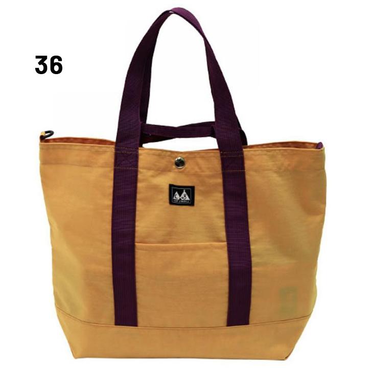 IFME スタンプル ショルダー付き トートバッグ camp stample ウォッシュドナイロン レッスンバッグ A4サイズ収納可 撥水加工 無地 ナイロン 軽量 ブランド /63005 ...