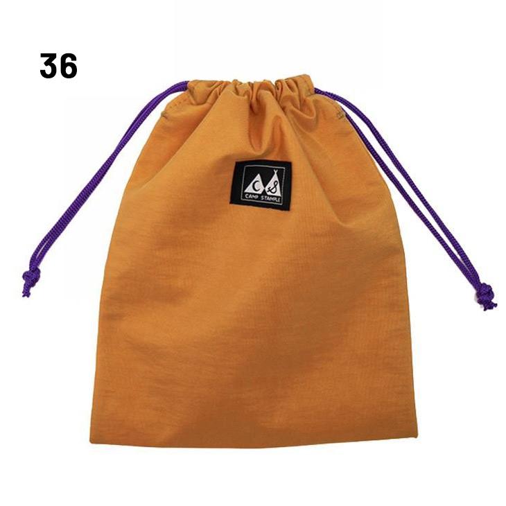 スタンプル ウォッシュド ナイロン 巾着L camp stample 巾着袋 給食袋 コップ入れ 撥水加工 Lサイズ 無地 軽量 ブランド かばん キッズ ジュニア /63007L ...