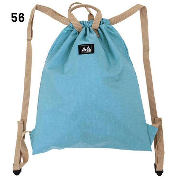 stample スタンプル ウォッシュド ナイロン ナップサック camp 撥水加工 A4サイズ収納可 無地 軽量 ブランド 子供用バッグ 通園バッグ キッズ ジュニア /63008 ...