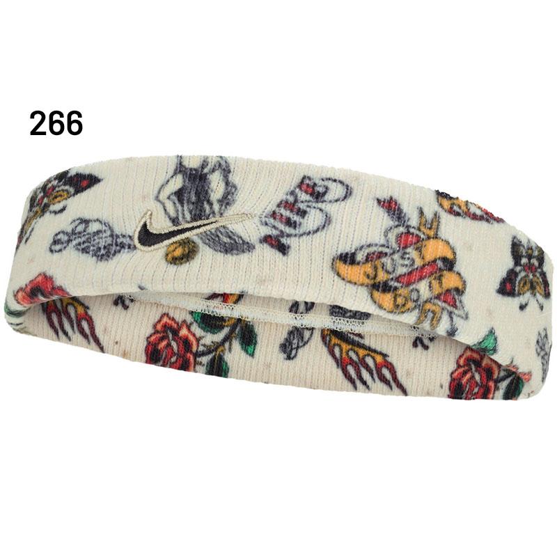 NIKE（ナイキ） DRI-FIT スウッシュ クラシック ヘッドバンド プリンテッド｜おでこ 額 汗止め ヘアバンド 髪留め メンズ ...