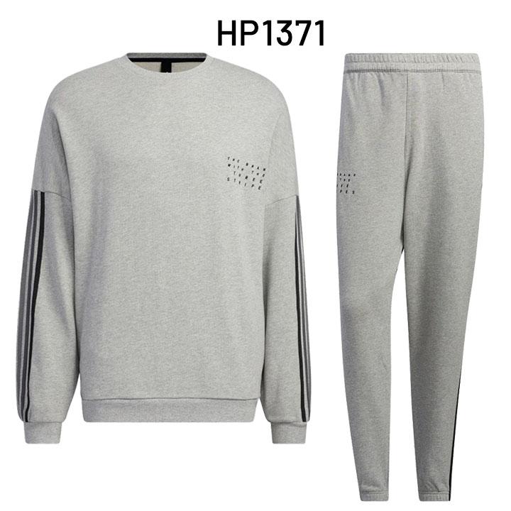 スウェット 上下 アディダス adida 長袖トレーナー ロングパンツ セットアップ/スポーツウェア 上下組 トレーニング ジム 男性 ジム カジュアル /DO232-F6097 ...