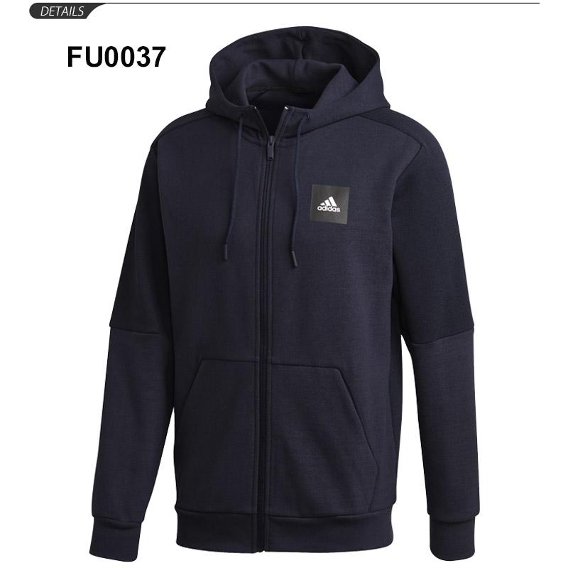 スウェット ジャケット メンズ adidas アディダス MHSフルジップSTADIUM/スポーツウェア 男性 フルジップ スエット 濃紺 ...