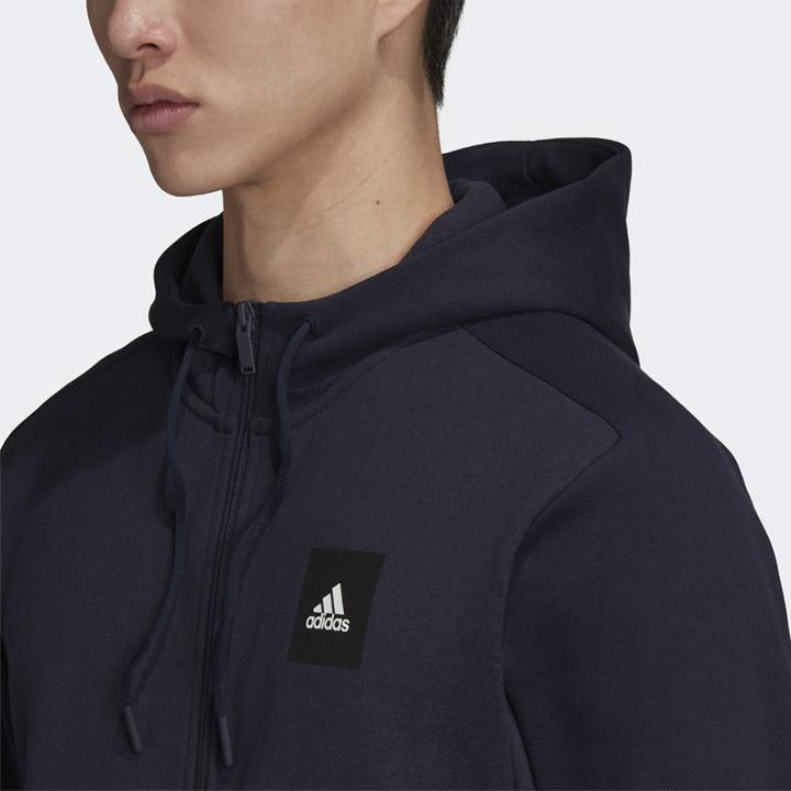 スウェット ジャケット メンズ adidas アディダス MHSフルジップSTADIUM/スポーツウェア 男性 フルジップ スエット 濃紺 ...