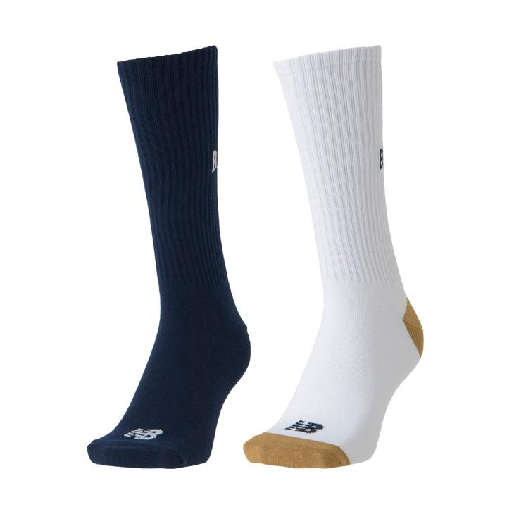 ニューバランス 靴下 2足組 メンズ レディース newbalance 2Pソックス 23-29cm ユニセックス ミッドレングス スポーツ カジュアル アクセサリー /LAS45612 ...