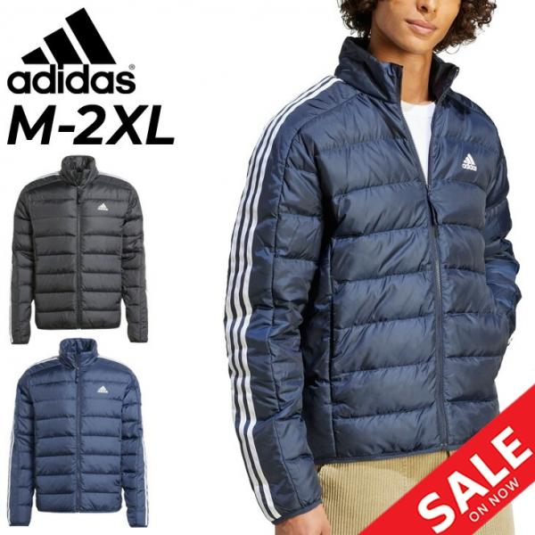 adidas アディダス ダウンジャケット メンズ ESS 3ストライプス アウター スリムフィット はっ水 保温 防寒 男性用 スポーツウェア ウエア タウン MKW50 : WORLD ...