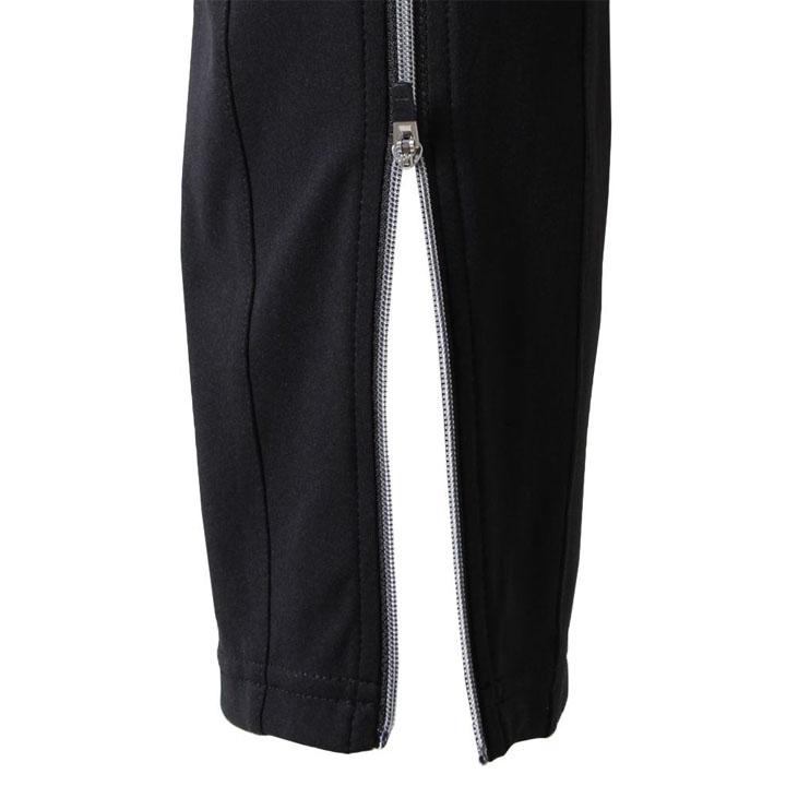 ニシ・スポーツ トレーニングパンツ メンズ レディース ニシ NISHI トレーニング スポーツウェア 陸上競技 伸縮 軽量 吸汗速乾 裾ファスナー 長ズボン 黒 ブラック /N71-100P ...