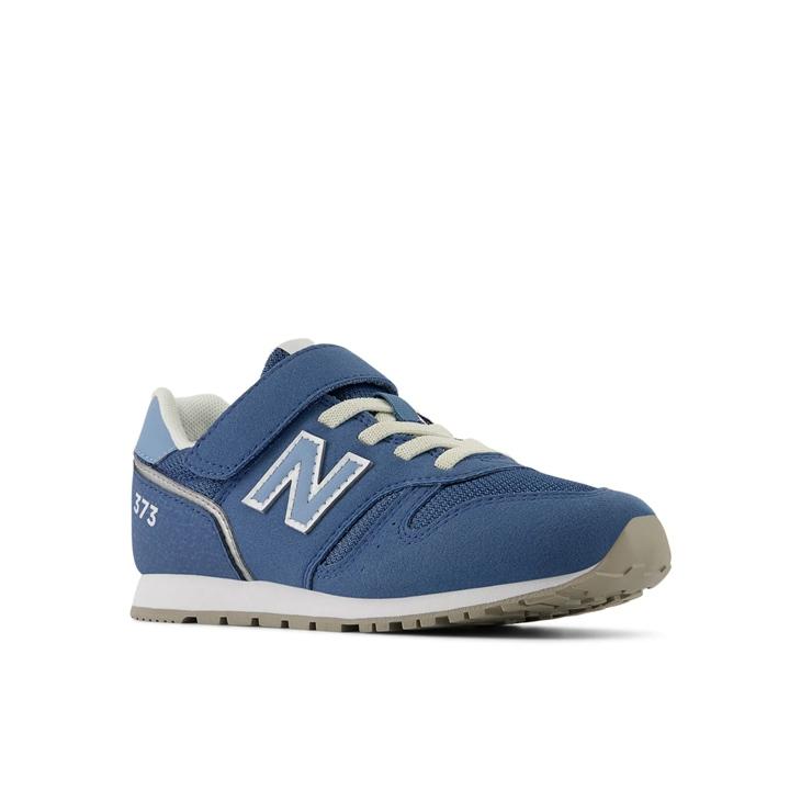 IFME ニューバランス キッズ ジュニア スニーカー Newbalance 373 子供靴 17-24cm ローカット ゴム紐 面ファスナー ベルトタイプ カジュアルシューズ /YV373 ...