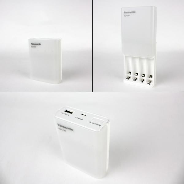Panasonic パナソニック USB入出力付急速充電器 BQ-CC87L 電池式モバイルバッテリー エネループ エボルタ 充電器 パッケージ破棄 : Web Shop ゆとり Yahoo ...