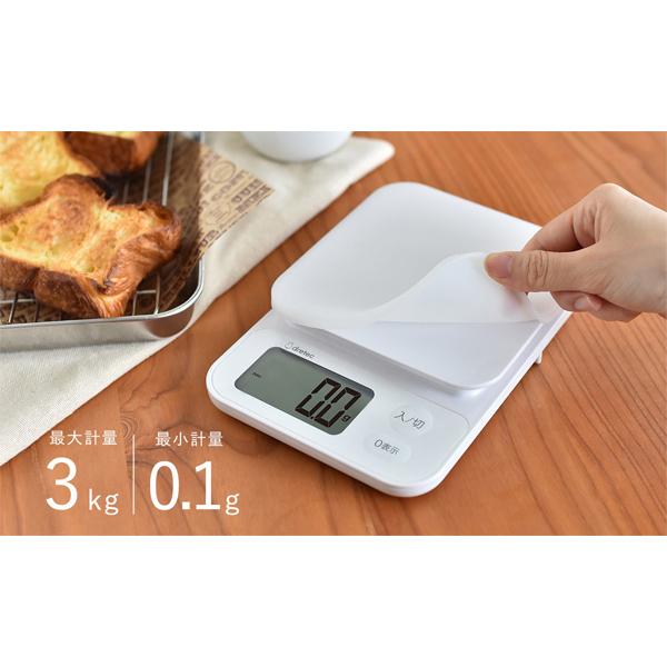 デジタル キッチンスケール ブランジェ 3kg KS-829 dretec : Web Shop ゆとり Yahoo!店 - 通販 - Yahoo!ショッピング