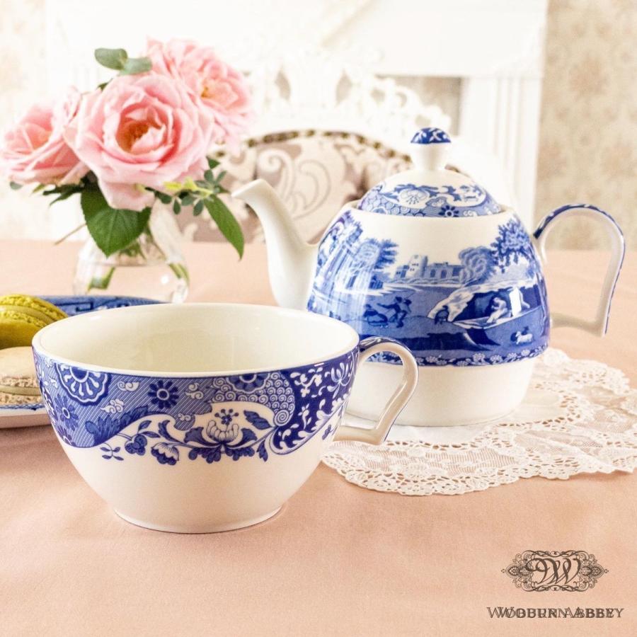 Spode スポード ブルーイタリアン ティーポット＆カップセット ティーフォーワン 300ml 青 おしゃれ ブランドボックス入 : ギフトならウーバンアビーYahoo!店 - 通販 ...