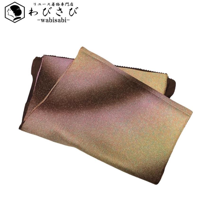 和装小物 帯揚げ 正絹 染分 半円模様 焦茶色 金通し C-5903 着物 きもの kimono 和服 和装 中古 リサイクル着物 【送料無料】 : リユース着物わびさび Yahoo!店 ...
