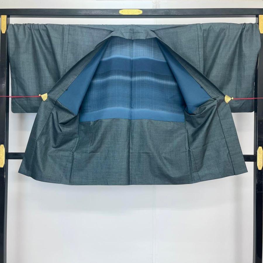 男着物 アンサンブル 本場大島紬 100亀甲 草木染 キングサイズ M-1069 : m-1069 : リユース着物わびさび Yahoo!店 - 通販 - Yahoo!ショッピング