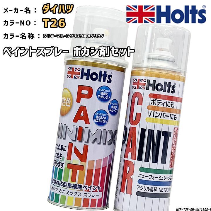 ペイントスプレー ダイハツ T26 シルキーマルーンクリスタルメタリック Holts MINIMIX ボカシ剤スプレーセット :HSP-T26-DH-MH11608-1:ワコムジャパン ...