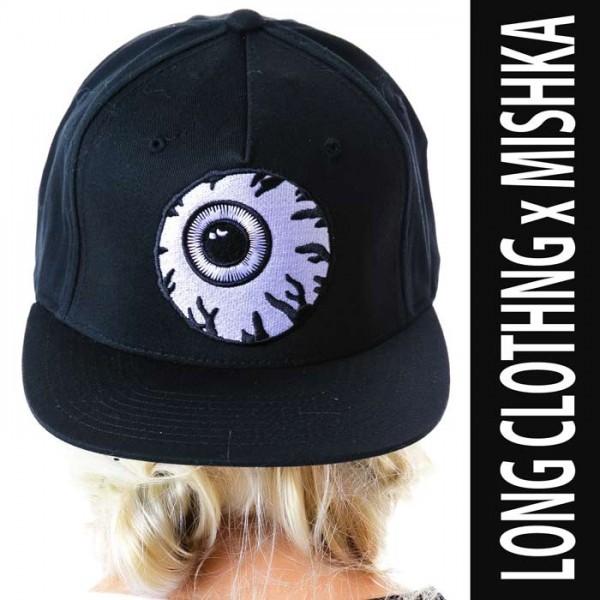 MISHKA ミシカ×LONG CLOTHING KEEP WATCH(目玉)コラボキャップ,CAP,ストリート キャップ、ロックファッション ...