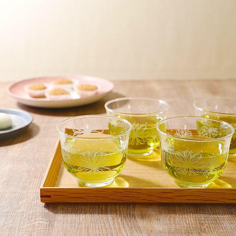 東洋佐々木ガラス 冷茶セット 205ml 冷茶グラス リーフライン G311-T298 フラワーライン G312-T300 :g311-t298:WADA TOKI - 通販 - Yahoo ...