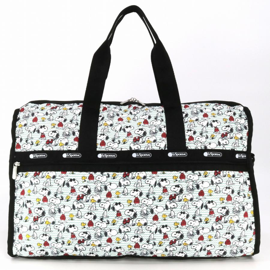 LeSportsac レスポートサック ボストンバッグ 4319 DELUXE LG WEEKENDER E955 SNOOPY AND WOODSTOCK : ワダツミ - 通販 ...