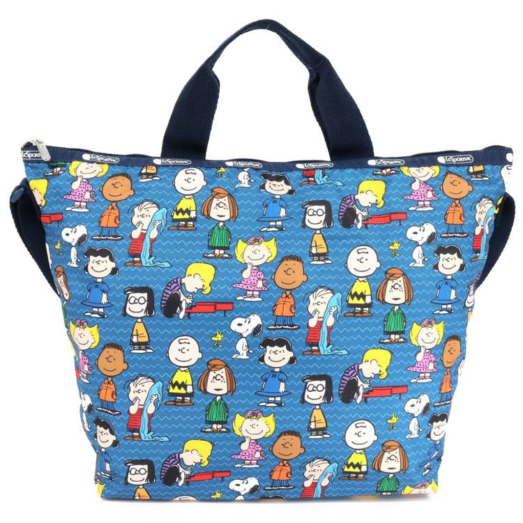 LeSportsac レスポートサック トートバッグ 4360 DELUXE EASY CARRY TOTE E918 PEANUTS GANG : 4360-e918 : ワダツミ - 通販 ...