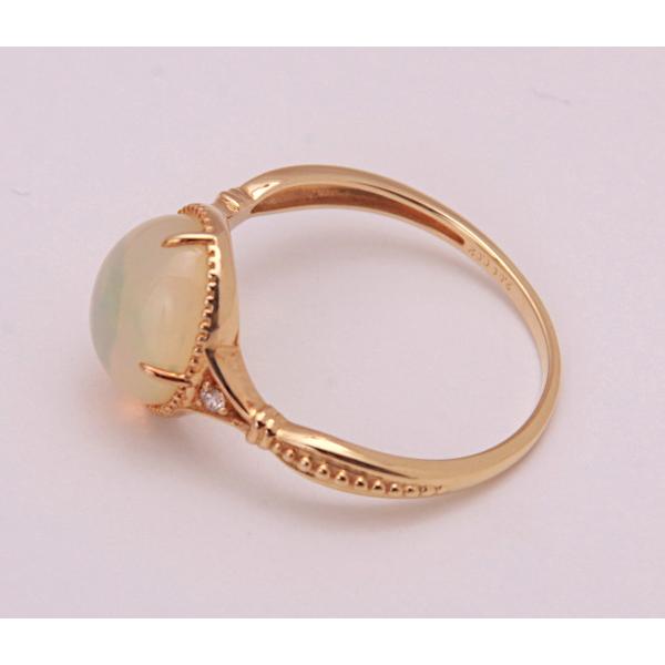 《質屋出品》k18★天然オパール2ctデザインリング★C-6111 : wadaya44 Yahoo!ショップ - 通販 - Yahoo!ショッピング