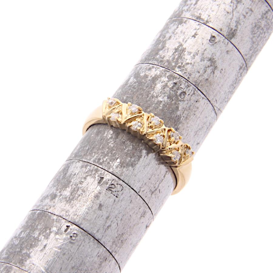 ★☆ジュエリーマキ K18金イエローゴールド0.14Ct天然ダイヤモンドリング指輪11号！MJ-2508 : mj-2508 : wadaya44 Yahoo!ショップ - 通販 ...