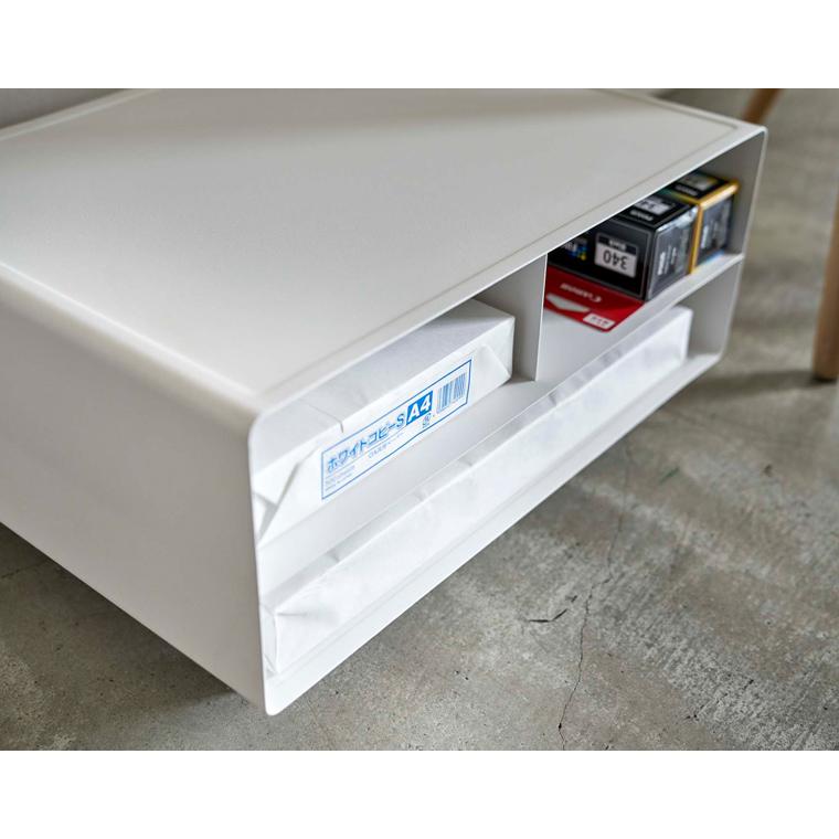 tower プリンター 収納 ラック 山崎実業 Yamazaki ツーウェイプリンター収納ラック タワー WH_043489 : インテリア・寝具のお店 wagairo - 通販 ...