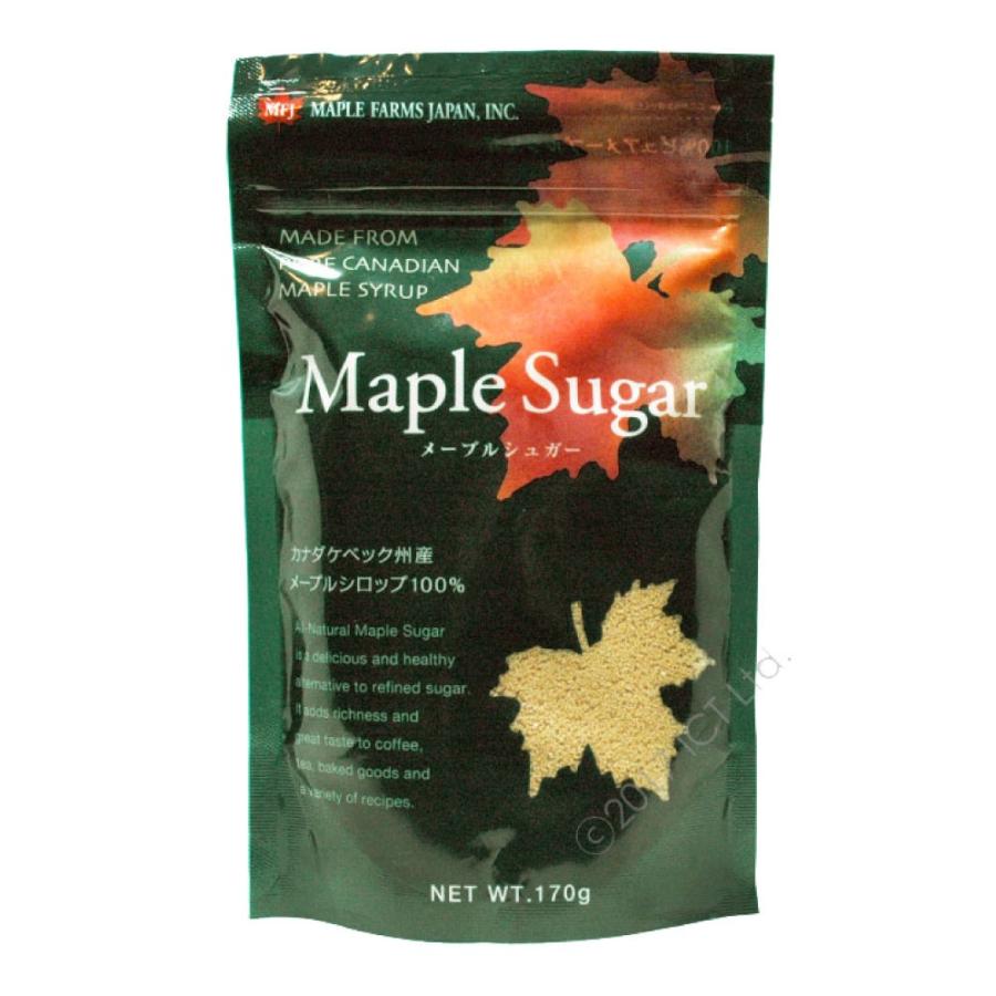 メープルシュガー 3個セット さらさら メープルシロップ 100％ 顆粒 510g （170g×3個）（メイプルシュガー）送料無料 : わごんせる金橋 - 通販 - Yahoo!ショッピング