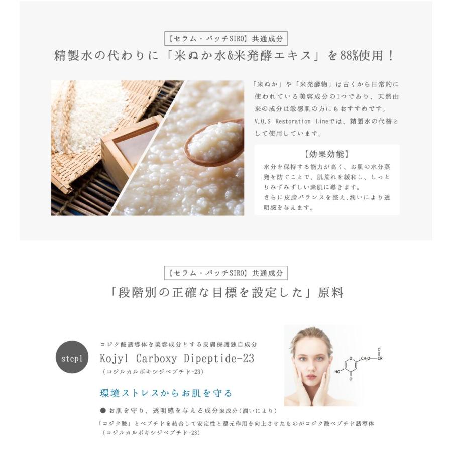 VOSワイピングパッチ シロ 化粧水パッド 230ml (80枚入り) VOS Wiping Patch SIRO vosパッチ : WAILE - 通販 - Yahoo!ショッピング