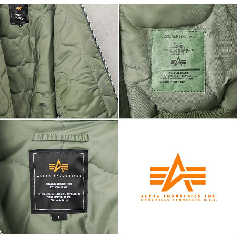 Alpha Industries ALPHA アルファ 2030 CWU-45/P フライト Alpha Industries ALPHA アルファ 2030 CWU-45/P フライト