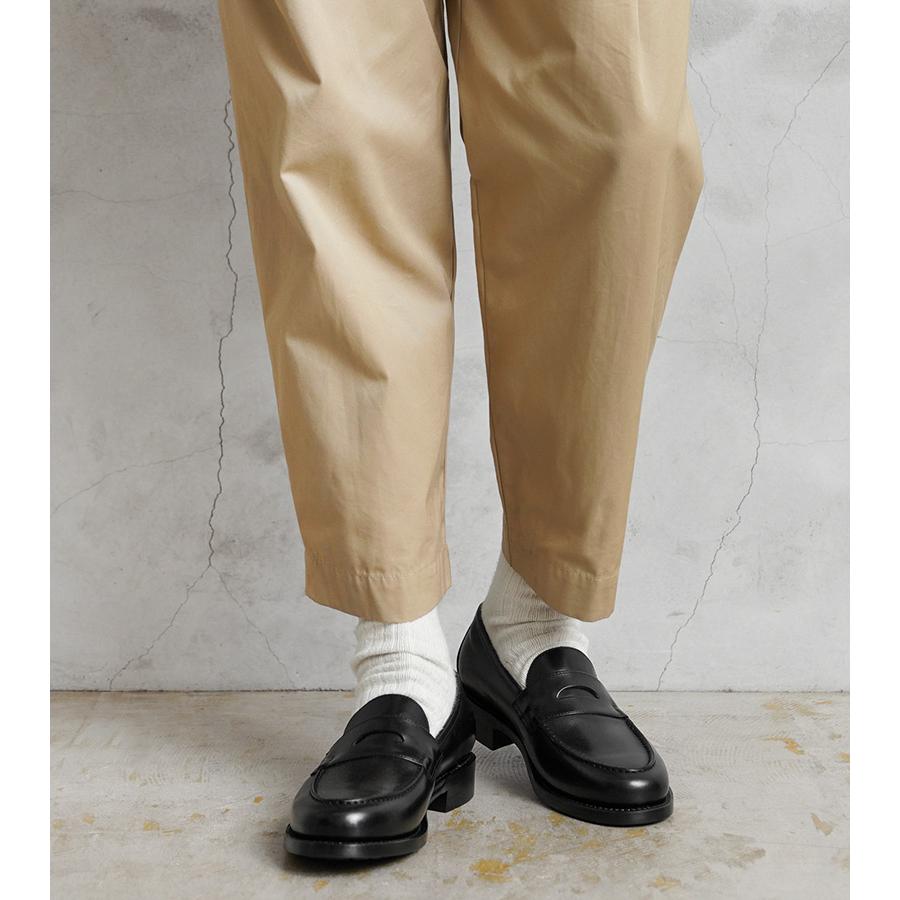 BROTHER BRIDGE ブラザーブリッジ L001 KELLY VINTAGE BLK / CALF ケリー レザー ローファー ...