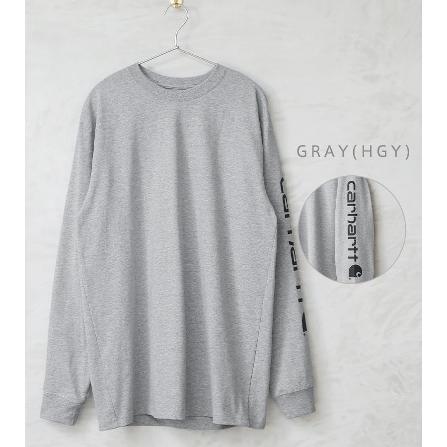 Carhartt カーハート CRHTT-K231 L/S GRAPHIC LOGO Tシャツ メンズ ロンT アメカジ ワーク ロゴ 袖 ...