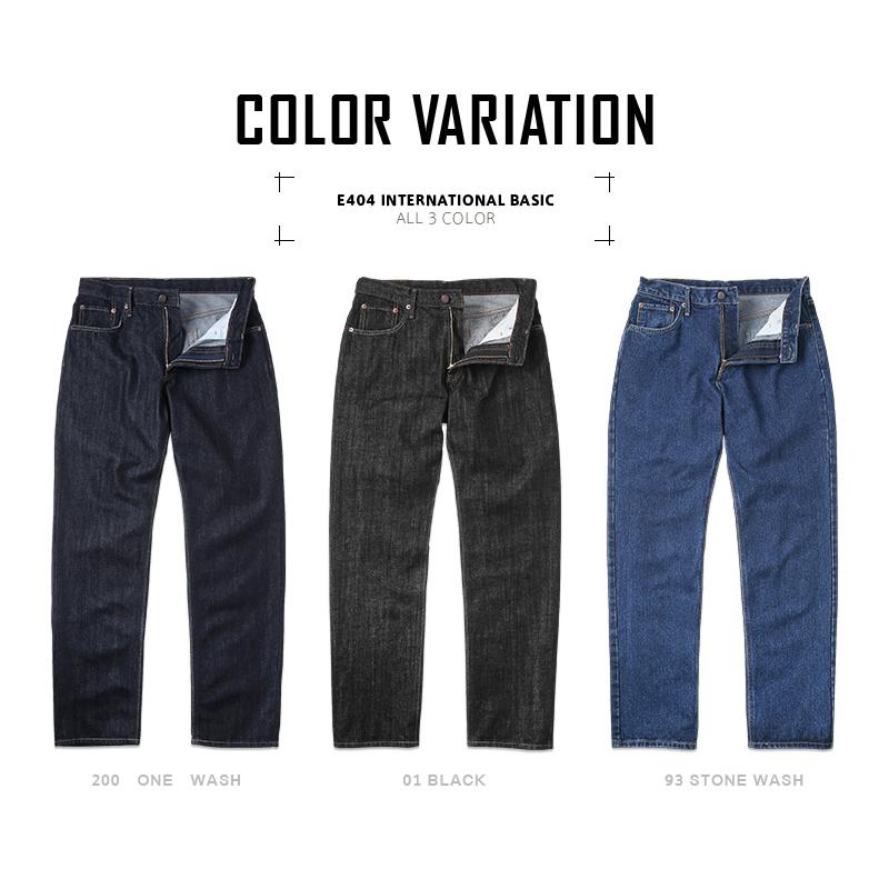 EDWIN エドウィン E404 INTERNATIONAL BASIC デニム ジーンズ ルーズストレート 日本製 メンズ ジーパン Gパン ズボン ブランド【大きいサイズ】【T ...