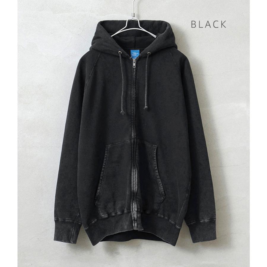 GOOD ON（グッドオン） GOBW-502VD ラグラン ジップ フードスウェット