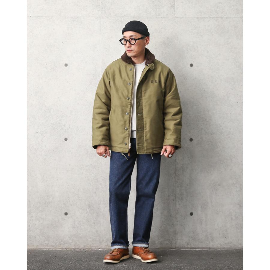 HOUSTON（ヒューストン） 51131 日本製 アルパカライニング N-1 デッキ