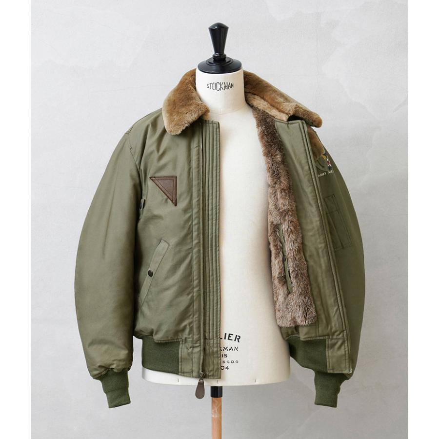 HOUSTON ヒューストン 米軍 5503C B-15A型 フライトジャケット メンズ ミリタリージャケット ブランド【R】 : ミリタリー ...