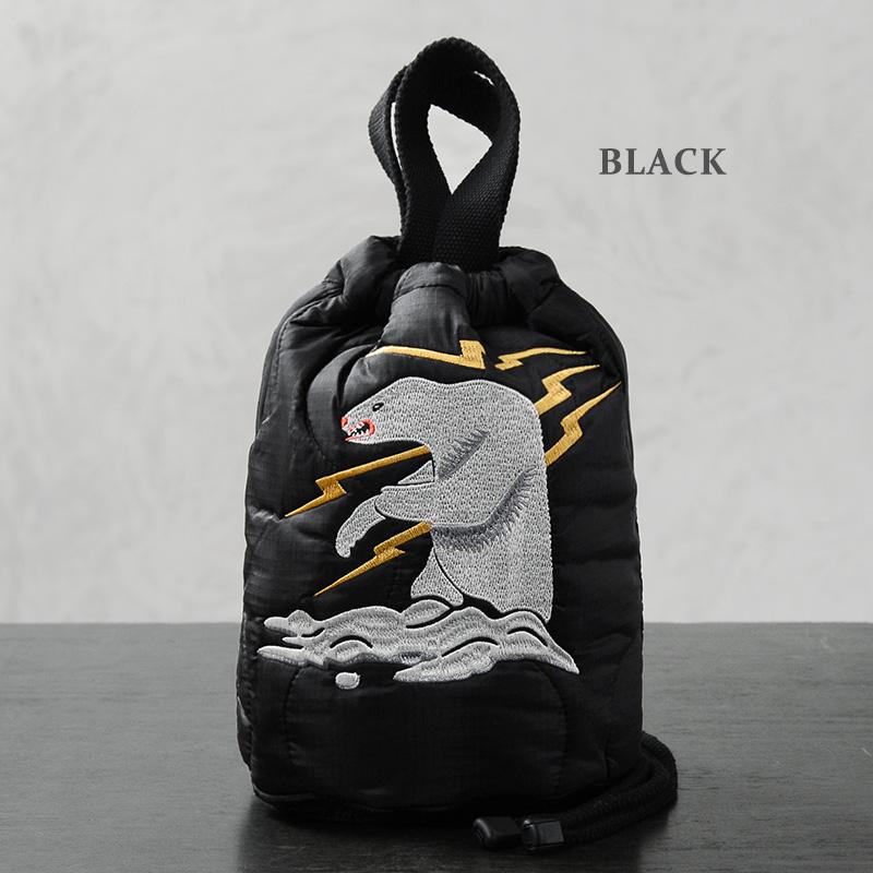 HOUSTON ヒューストン 6846 EMB QUILTING EFFECT BAG 刺繍 キルティング エフェクツバッグ「ALASKA」【R】 : ミリタリーショップWAIPER - 通販 ...