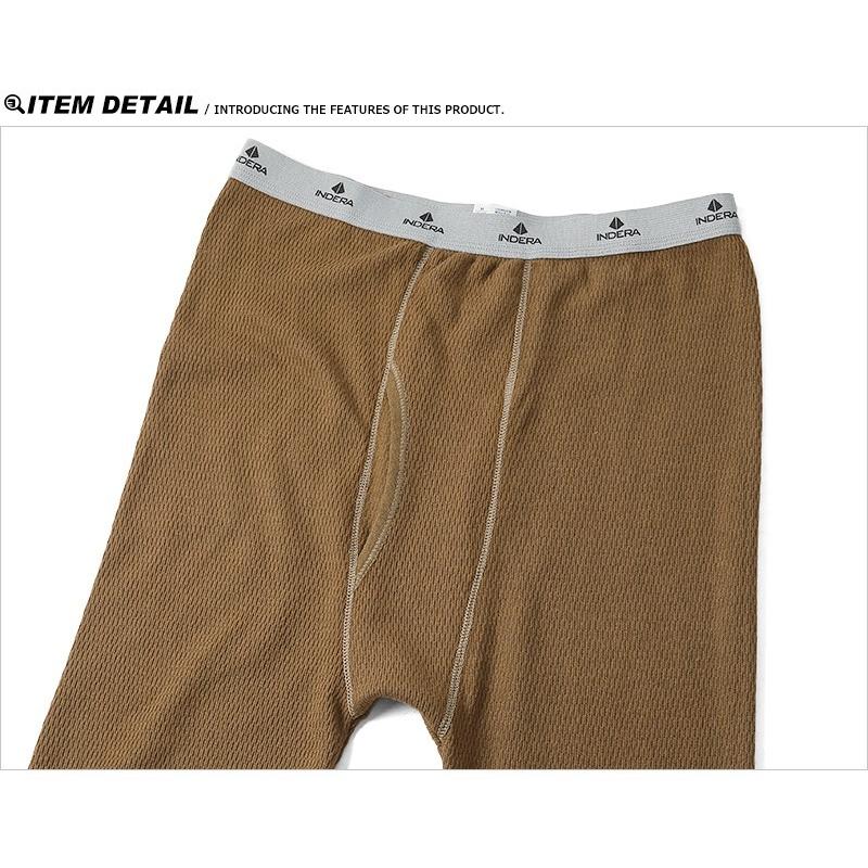 INDERA MILLS インデラミルズ 286DR ICETEX パフォーマンス サーマル アンダーパンツ with Silvadur ...