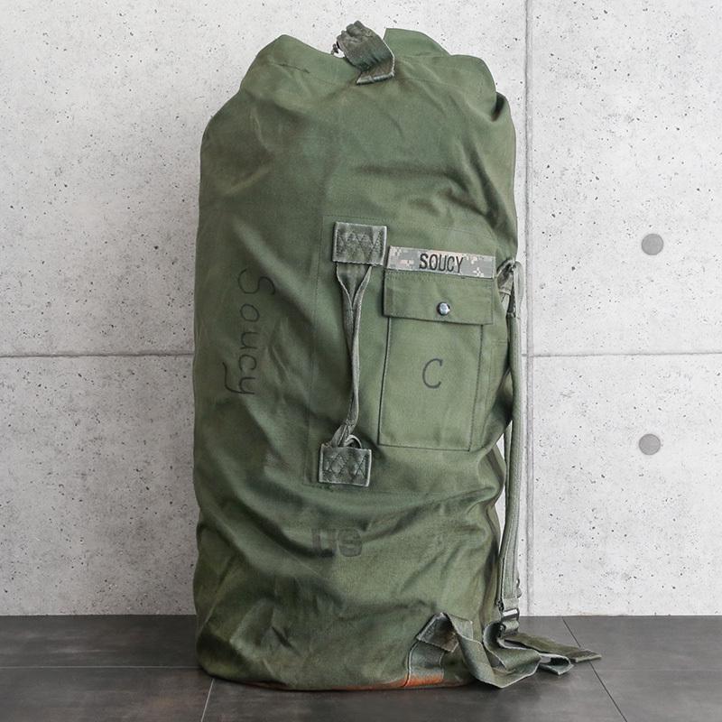 実物 USED 米軍 ダブルストラップ コーデュラナイロン ダッフル 実物 USED 米軍 ダブルストラップ コーデュラナイロン ダッフル