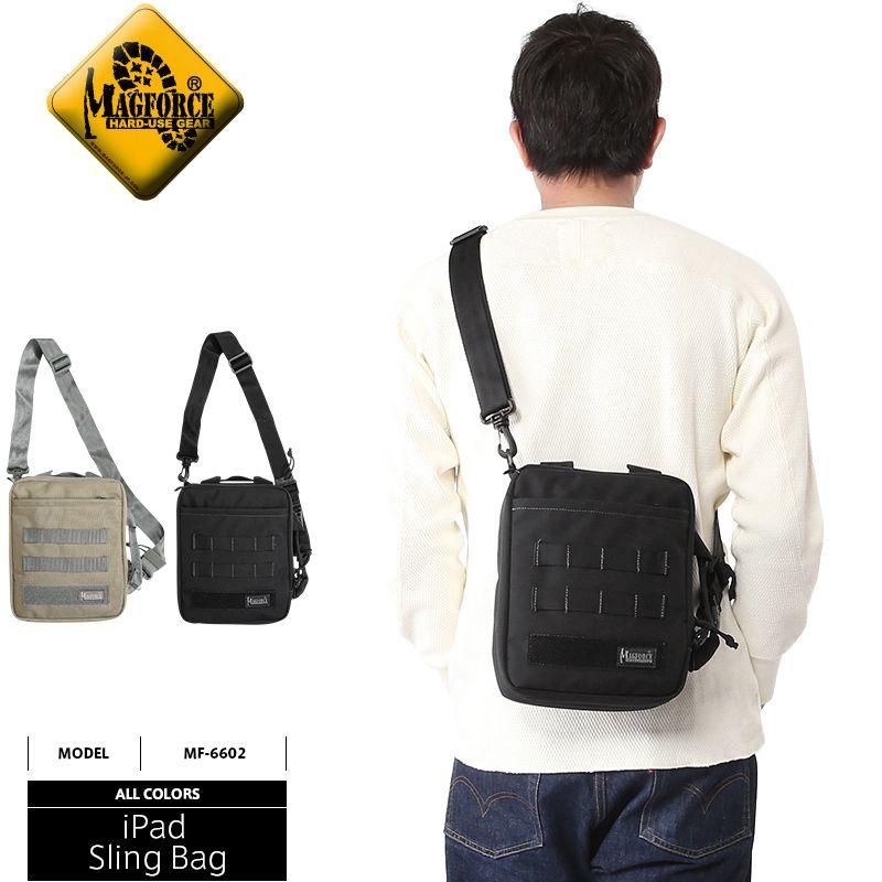 MAGFORCE マグフォース MF-6602 iPad Sling Bag /タブレット/ノートPC/ナイロンバッグ ブランド【T】 : ミリタリーショップWAIPER - 通販 ...