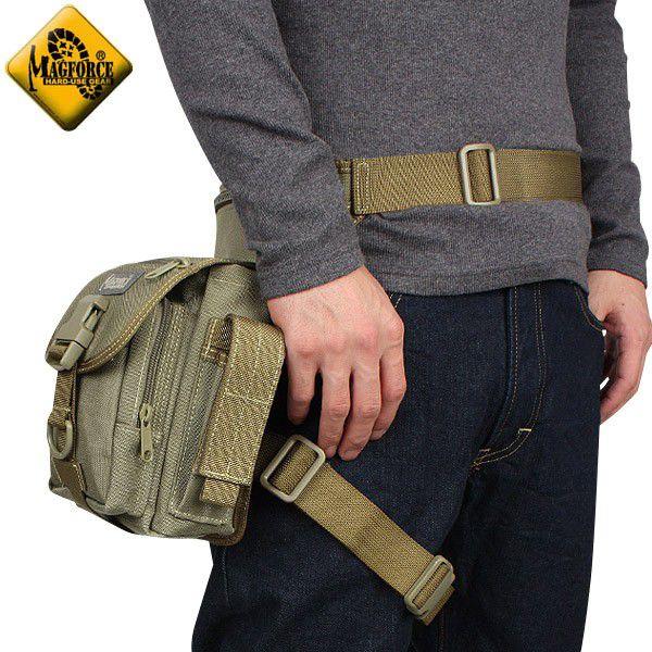 MAGFORCE マグフォース MF-0401 Thermite Waistpack KHAKI レッグバッグ ウエストポーチ ウエストバッグ ブランド【T】 : ミリタリーショップ ...