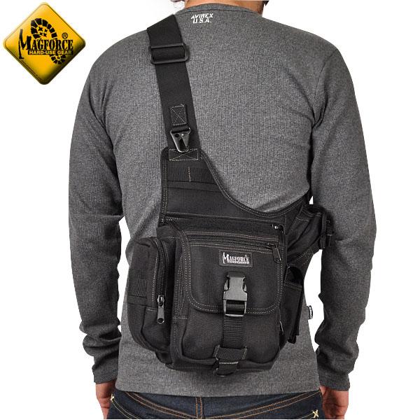 MAGFORCE マグフォース MF-0403 Fatboy Shoulderpack ショルダーバッグ ブラック ブランド【T】 : ミリタリーショップWAIPER - 通販 - Yahoo ...