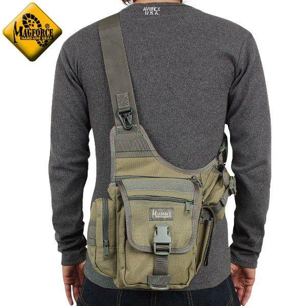 MAGFORCE マグフォース MF-0403 Fatboy Shoulderpack KHAKI/FGW ショルダーバッグ ブランド【T】 : ミリタリーショップWAIPER - 通販 ...