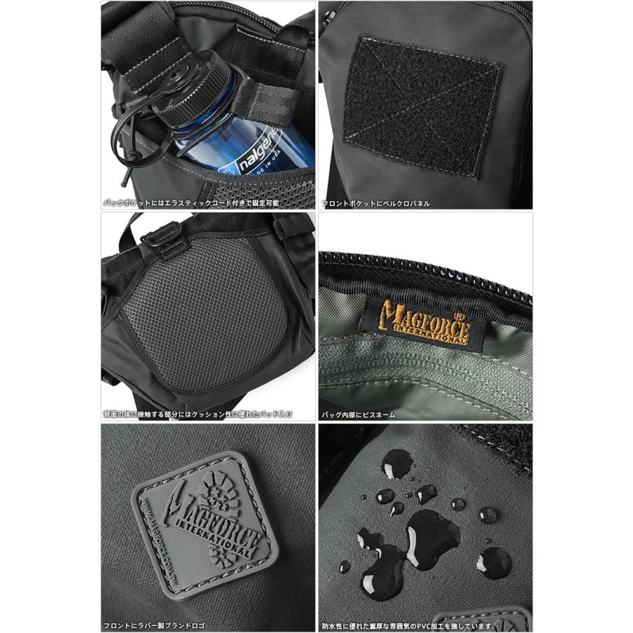 MAGFORCE（マグフォース） MF-0497 ARIES CROSS BODY BAG ボディバッグ BLACK メンズ ショルダーバッグ ミリタリーバッグ ブランド 新作【T ...