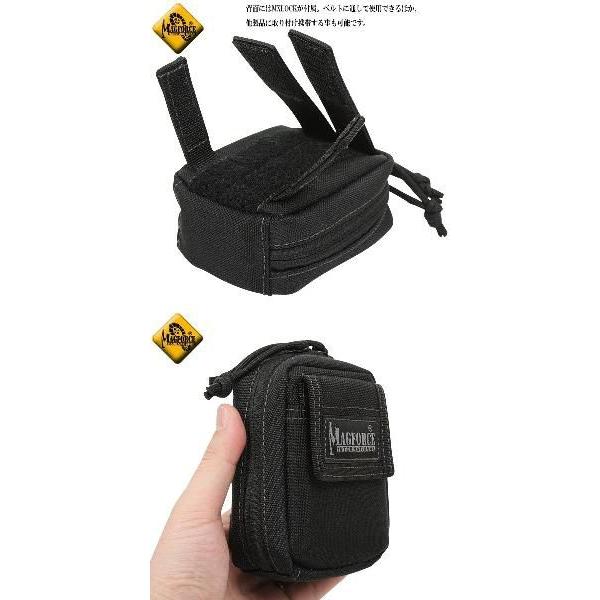 MAGFORCE マグフォース MF-2301 Camera Pouch Black カメラポーチ ウエストポーチ 小物入れ ベルトポーチ ウエストバッグ ミリタリーバッグ MOLLE ...