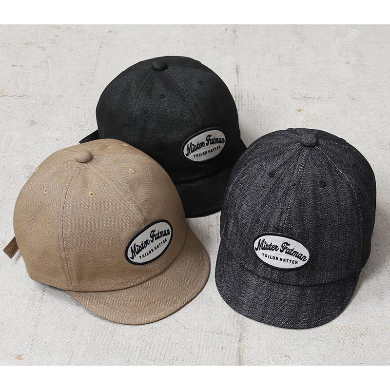 Mr.FATMAN ミスターファットマン 5244001 コットン ショートブリム キャップ by BRIDGE CAP 日本製【クーポン対象 ...