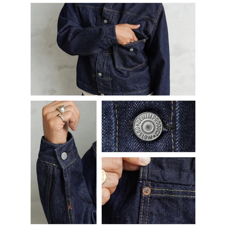 orSlow オアスロウ 03-6011 TYPE1 PLEATED FRONT DENIM BLOUSE orSlow オアスロウ 03-6011 TYPE1 PLEATED FRONT DENIM BLOUSE