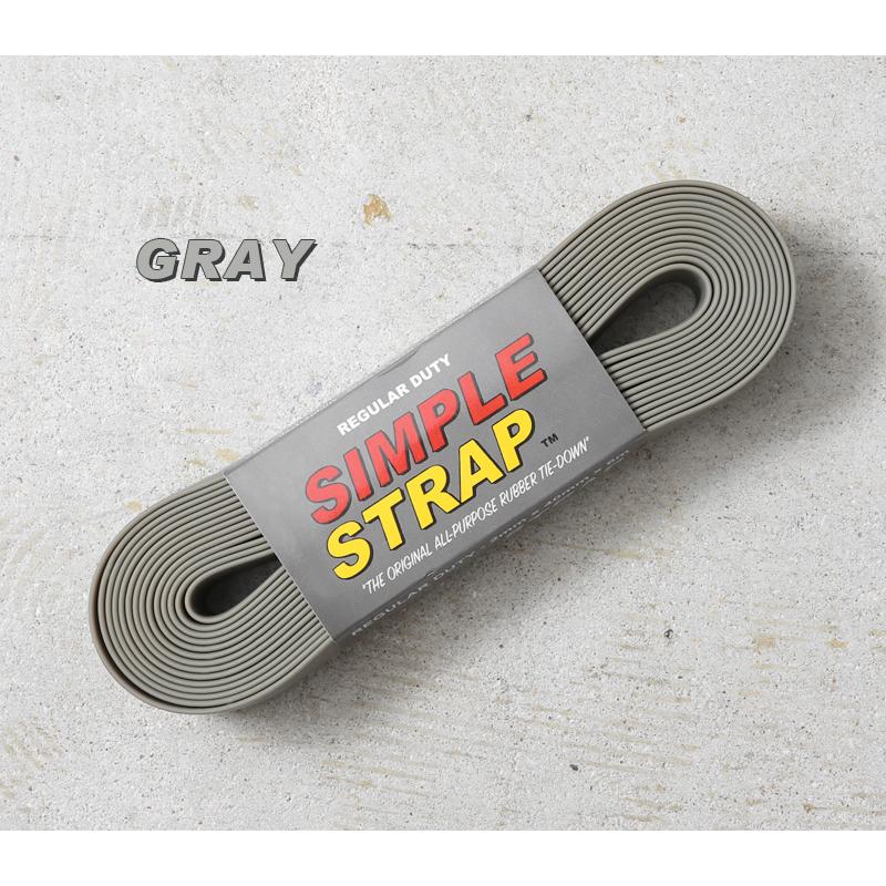 SIMPLE STRAP シンプルストラップ 2mm Regular Duty ラバー タイダウンベルト【クーポン対象外】【T ...
