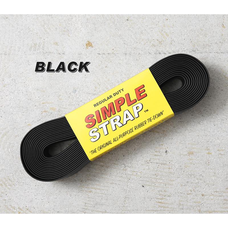 SIMPLE STRAP シンプルストラップ 2mm Regular Duty ラバー タイダウンベルト【クーポン対象外】【T ...