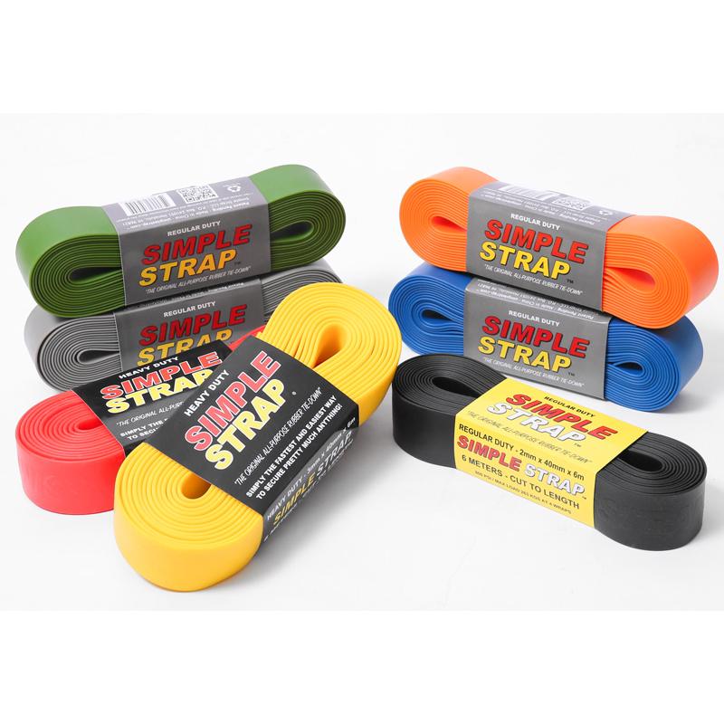 SIMPLE STRAP シンプルストラップ 3mm Heavy Duty ラバー タイダウンベルト【クーポン対象外】【T】 : ミリタリー ...