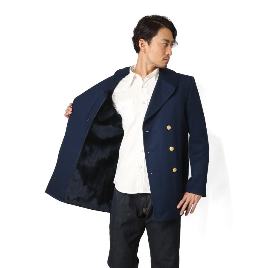 ミリタリージャケット 実物 新品 米国沿岸警備隊 REEFER コート U.S. COAST GUARD アウター ミリタリー ジャケット ...